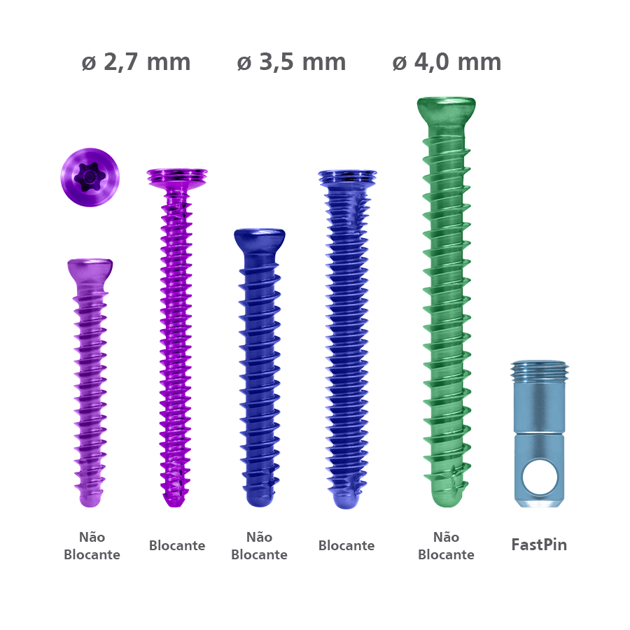 Sistema de Placas de Fixação Rígida Feet RZ - Razek | São Carlos